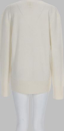 Toteme Womens Cashmere Jumper Ivory Jumpers Sweater