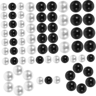 Soimiss 400stücke Kunstperlen Schwimmend Für Vasen Klare Als Vasenfüller Rote Und Klare Perlen Für Dekorative Blumenvasen