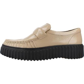 Clarks Patent Moc Loafers - - Shoes - Damen - Beige - 37 1/2 EU