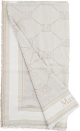 Max Mara Femme, Accessoires, Beige, Taille: ONE Size Silky Scarves