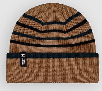 Mons Royale Stripey Merino Beanie black