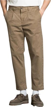 IMPURE Richard Twill Stretch-C43 - - Trousers - Herren - Braun - M