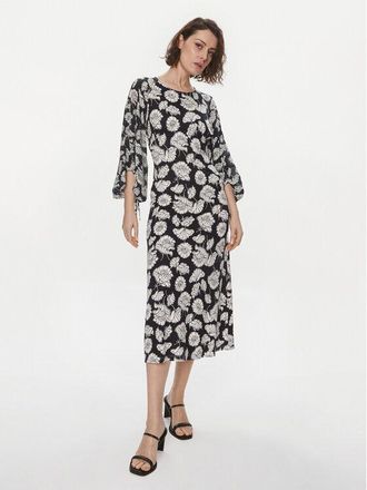 Max Mara Kleid für den Alltag Yellow 2415621071 Dunkelblau Regular Fit