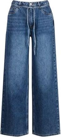 Object Jeans large en coton m&eacute;lang&eacute;