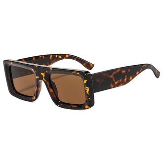 Generic Lunettes De Soleil Carr&eacute;es &Agrave; Petite Monture For Hommes Et Femmes, For Les Vacances, Le Sport, D&eacute;placements Quotidiens(Multi-colored)