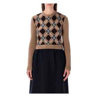 Prada Damen, Strickwaren, Braun, XSGr&ouml;&szlig;e