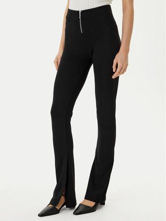 HUGO BOSS Stoffhose Nuflare_B 50554485 Schwarz Flare Fit