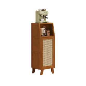 Generic Freistehendes Sideboard, h&ouml;lzerne Kaffeebartheke, ger&auml;umiger K&uuml;chenschrank mit Arbeitsfl&auml;che, geeignet for Wohnzimmer und Eingangsbereich(Color2,95x32