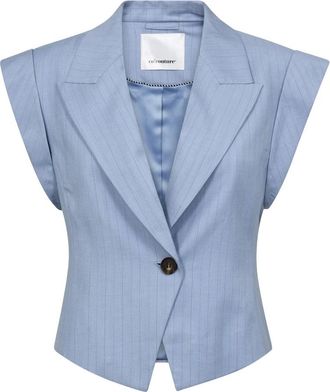 Co'Couture Femme, Blouses et Chemises, Bleu, Taille: 36 FR KianaCC Pin Weste