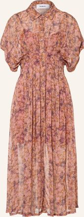 BA&SH Ba&Sh Hemdblusenkleid Adena pink