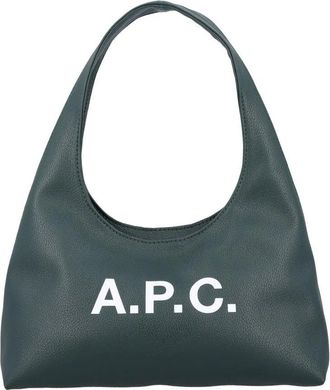A.P.C. Hobo Bags - Baby Ninon Shoulder Bag - Gr. unisize - in Gr&uuml;n - f&uuml;r Damen