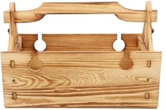UPKOCH Table Pique- Portable 2 en 1 avec Panier De Rangement en Bois Pliable pour Camping Plage Et Jardins - Compacte L&eacute;g&egrave;re Et Stable pour Voyages Et Pique-