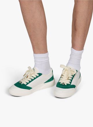 Casablanca Baskets en cuir et coton