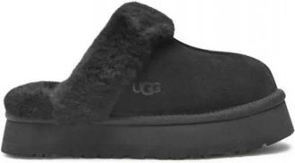 UGG Ugg, Femme, Chaussures, Noir, Taille: 38 EU Disquette Slipper