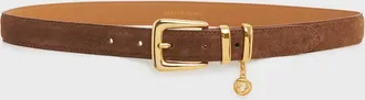 Gerard Darel Ceinture en cuir velours - GIULIA - Tabac