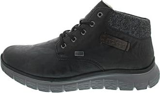 Rieker Bottines &agrave; lacets noires, Noir, 43 EU