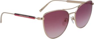 Longchamp Femme, Accessoires, Rose, Taille: ONE Size Lo134S-770 Lunettes de soleil