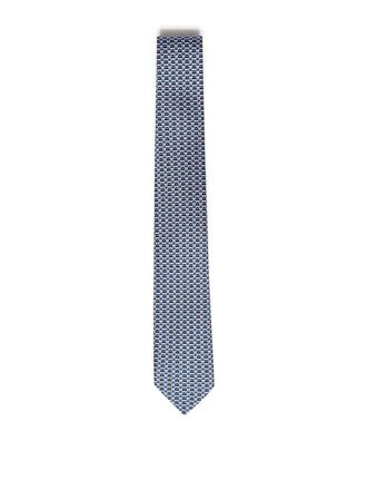 Ferragamo Krawatte - Blau
