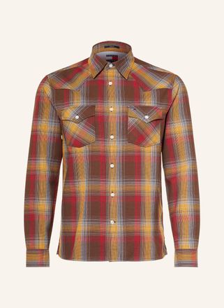 Tommy Jeans Hemd Regular Fit braun