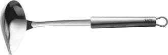 Silit Classic Line Saucenlöffel 28 cm, Soßenkelle mit Schnaupe, Edelstahl poliert, Suppenkelle spülmaschinengeeignet