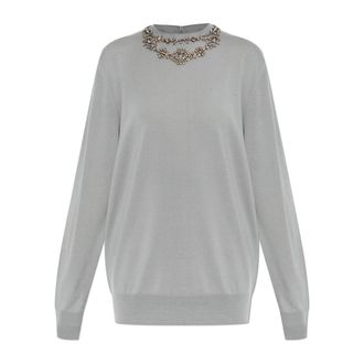 Valentino Garavani Damen, Strickwaren, Grau, XSGr&ouml;&szlig;e