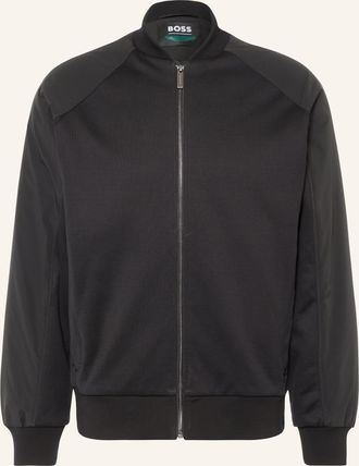 HUGO BOSS Blouson Skiles Im Materialmix schwarz