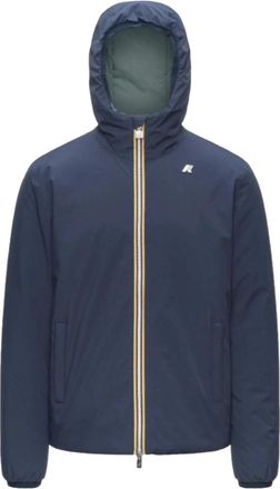 K-Way Veste r&eacute;versible Jack St Warm - Homme - Vestes - Bleu - Taille: L