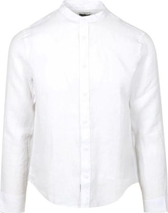 Blauer Homme, Chemises, Blanc, Taille: XL Casual Shirt
