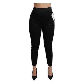 Dolce & Gabbana Damen, Hosen, Schwarzk, XSGr&ouml;&szlig;e