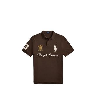 Polo Ralph Lauren Polo &agrave; logo brod&eacute; en piqu&eacute;