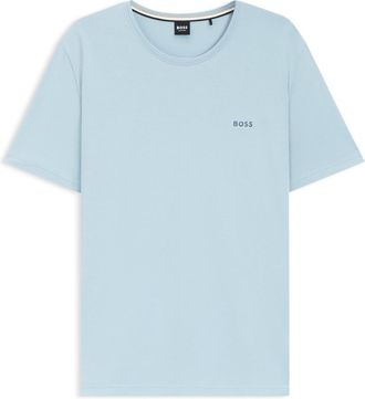 HUGO BOSS Unterhemd aus Baumwolle und Logostickerei in
