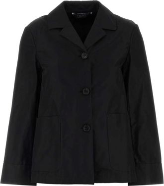 Max Mara Femme, Vestes, Noir, Taille: 36 FR Smmnina
