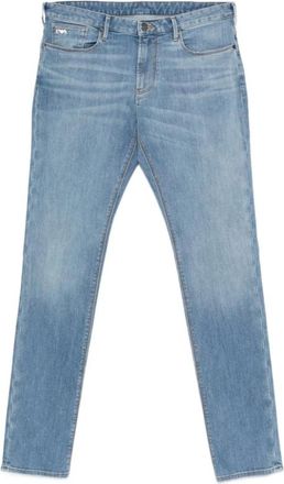 Emporio Armani Homme, Jeans, Bleu, Taille: W30 Denim Cotton Jeans