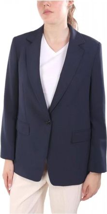 HUGO BOSS Femme, Vestes, Bleu, Taille: 44 FR C_Jabla3 Blazer