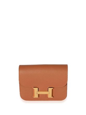 Herm&egrave;s sac port&eacute; &eacute;paule Constance pre-owned - Marron