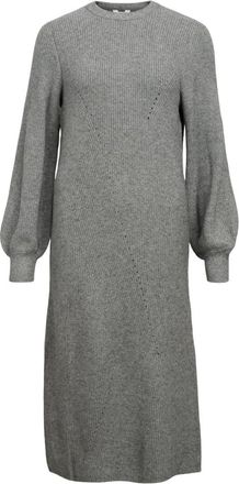 Object OBJDITTE RE L/S Knit MIDI Dress NOOS