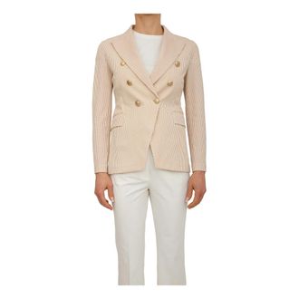 Circolo 1901 Damen, Jacken, Beige, MGr&ouml;&szlig;e