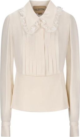 Valentino Garavani Femme, Blouses et Chemises, Blanc, Taille: 38 FR B-W - Paris Top