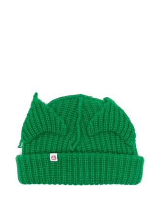 Charles Jeffrey Loverboy bonnet Chunky Ears - Vert