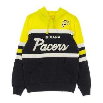 Mitchell & Ness NBA Head Coach Hoody Hardwood Classics - - Sweatshirts & Hoodies - Herren - Mehrfarbig - S