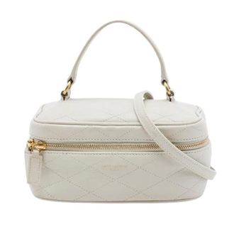 Saint Laurent Sac Vanity Pre-owned - Femme - Pre-owned - Blanc - Taille: ONE Size