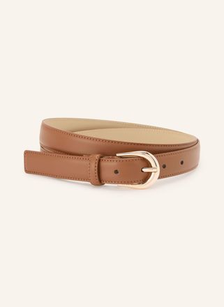 HUGO BOSS Lederg&uuml;rtel Carol braun
