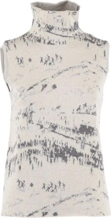 Ballantyne Top mit Rollkragen - Nude