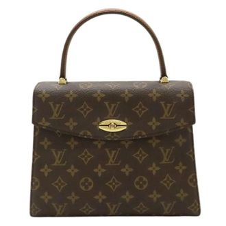 Louis Vuitton Sac &agrave; main vintage en toile Pre-owned - Femme - Pre-owned - Brun - Taille: ONE Size