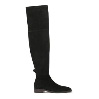 Kazar Flache Musketiere aus Wildleder und Stoff - - Shoes - Damen - Schwarzk - 39 EU