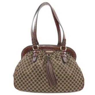 Celine Sac &agrave; main Vintage Pre-owned - Femme - Pre-owned - Brun - Taille: ONE Size