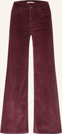 Levi's Marlenehose 318 Shaping Wide Leg Aus Cord rot