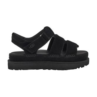 UGG Ugg, Femme, Chaussures, Noir, Taille: 41 EU Sandales Femme Casual en Daim Noir