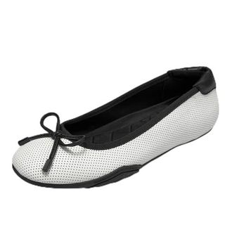 Aerosoles Onyx pour femme, Similicuir Perf Blanc/Noir, 39.5 EU