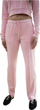 Juicy Couture Femme, Pantalons, Rose, Taille: 38 FR Tina Pantalons de surv&ecirc;tement